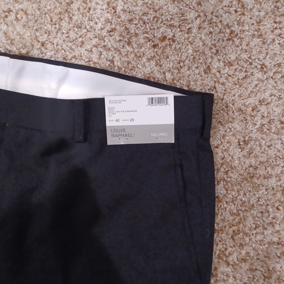 Louis Ralph | Pants | Brand New Louis Raphael Black Pants | Poshmark